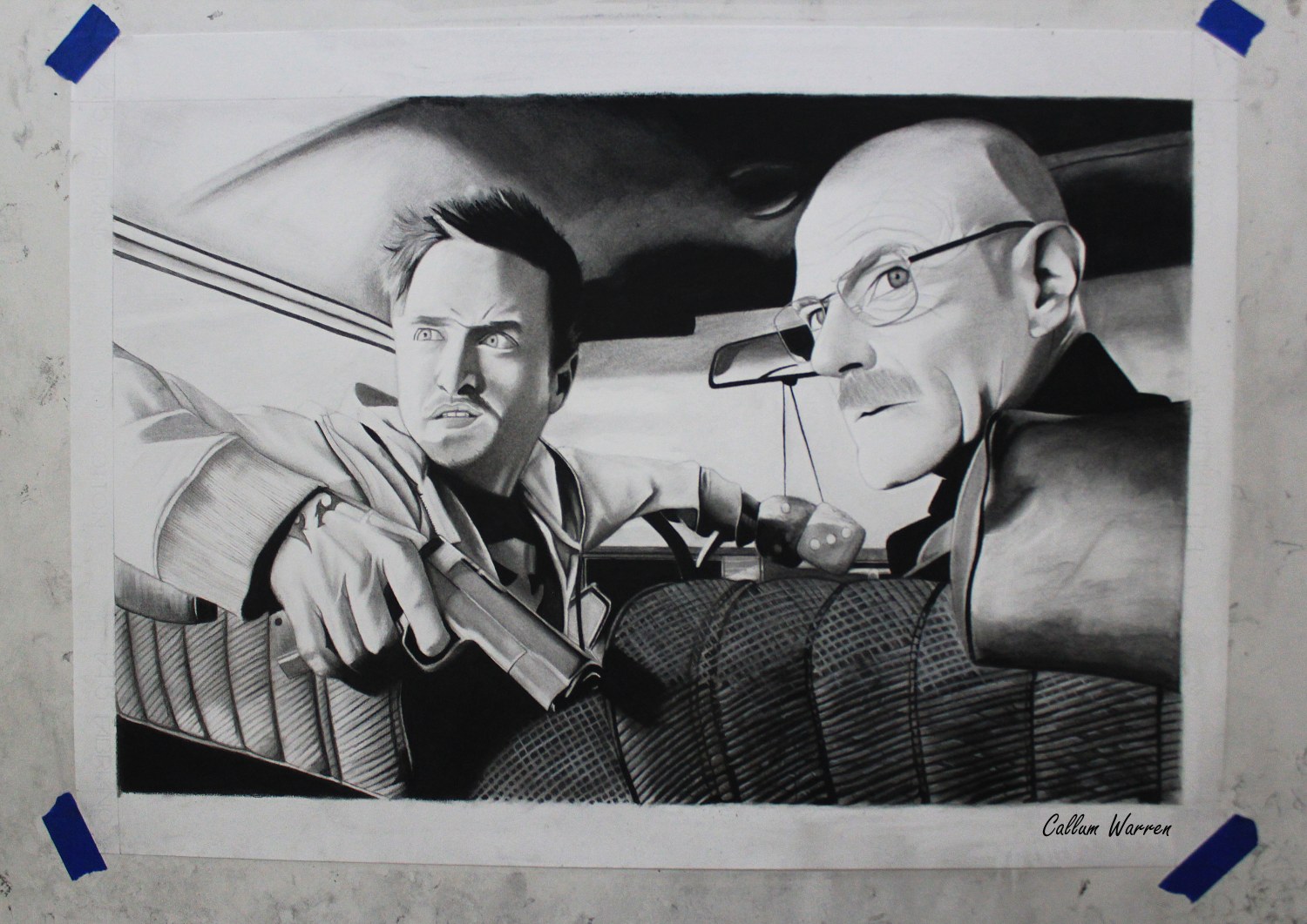 Breaking bad final drawing – Callum Warren