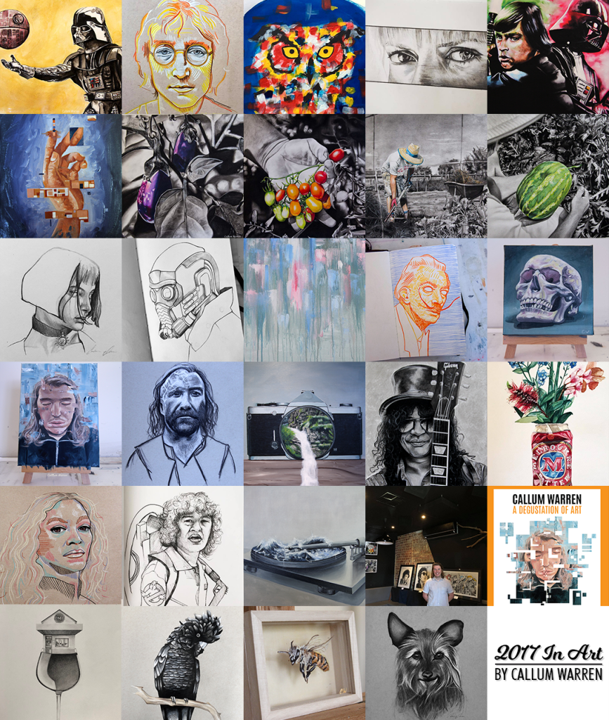 My 2017 in Art! – Callum Warren